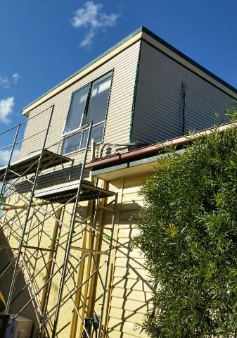 Colorbond Wall Cladding Installation Transforms an Extension | Roofrite