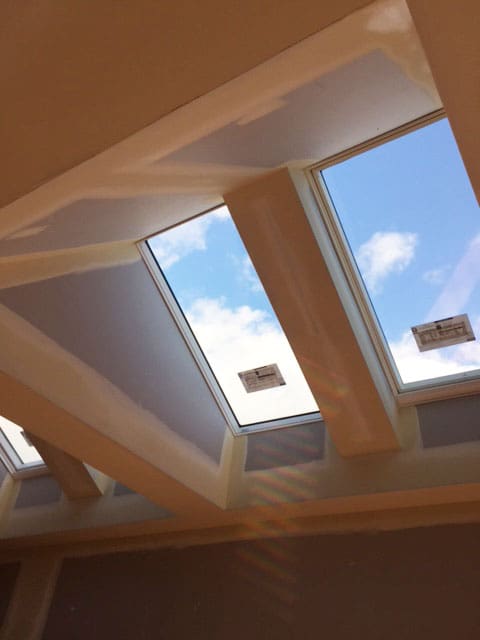 Velux Skylights – Vaulted shafts create an architectural feature | Roofrite