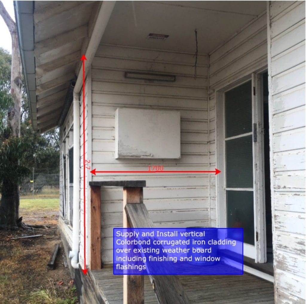 Colorbond Corrugated Iron Cladding – Macleod | Roofrite